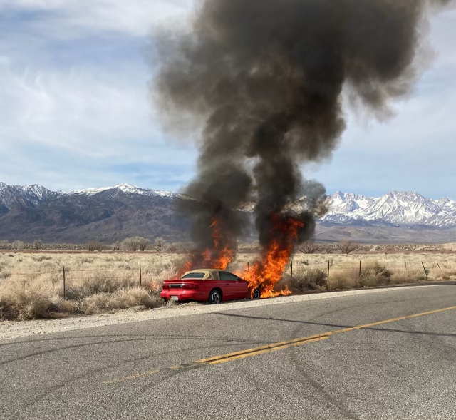 Car Fire on East Line Quickly Extinguished by Bishop Volunteers Eastern ...