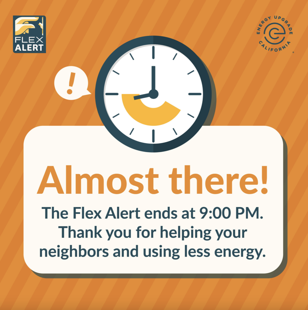 Flex Alert Called For September 9, 4-9 PM Eastern Sierra Now | Local News