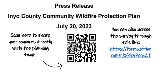 Inyo County Community Wildfire Protection Plan Eastern Sierra Now ...