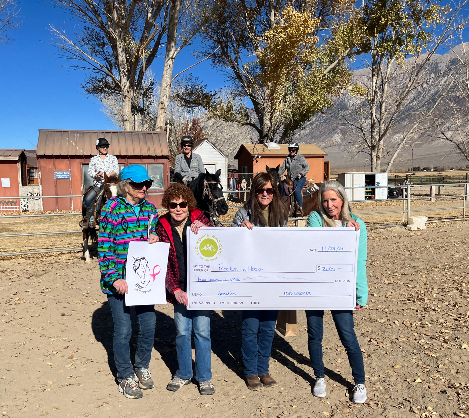 100 Women Who Care Eastern Sierra Supports Cancer Survivors with ...
