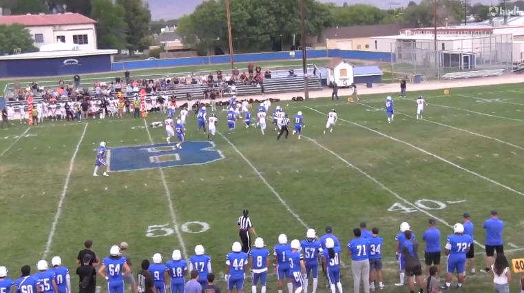 Bishop Broncos varsity football dominate Fernley Vaqueros, 41-12 ...