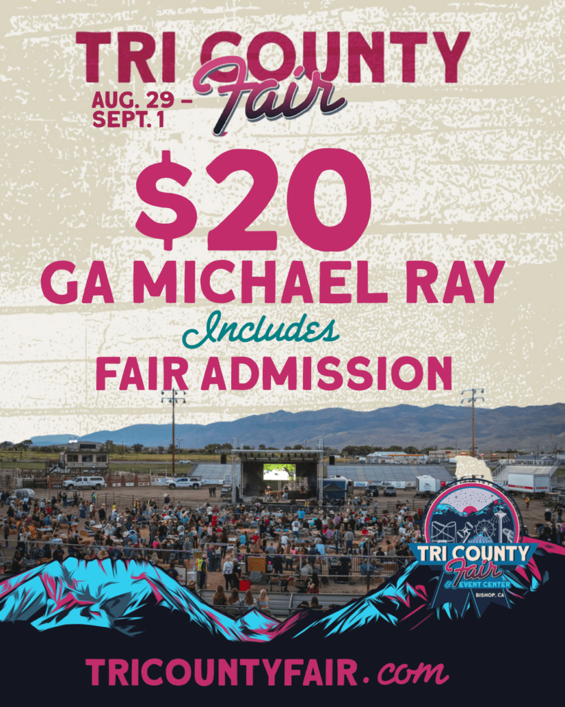 See Michael Ray at the Tri-County Fair for Only $20 Eastern Sierra Now ...