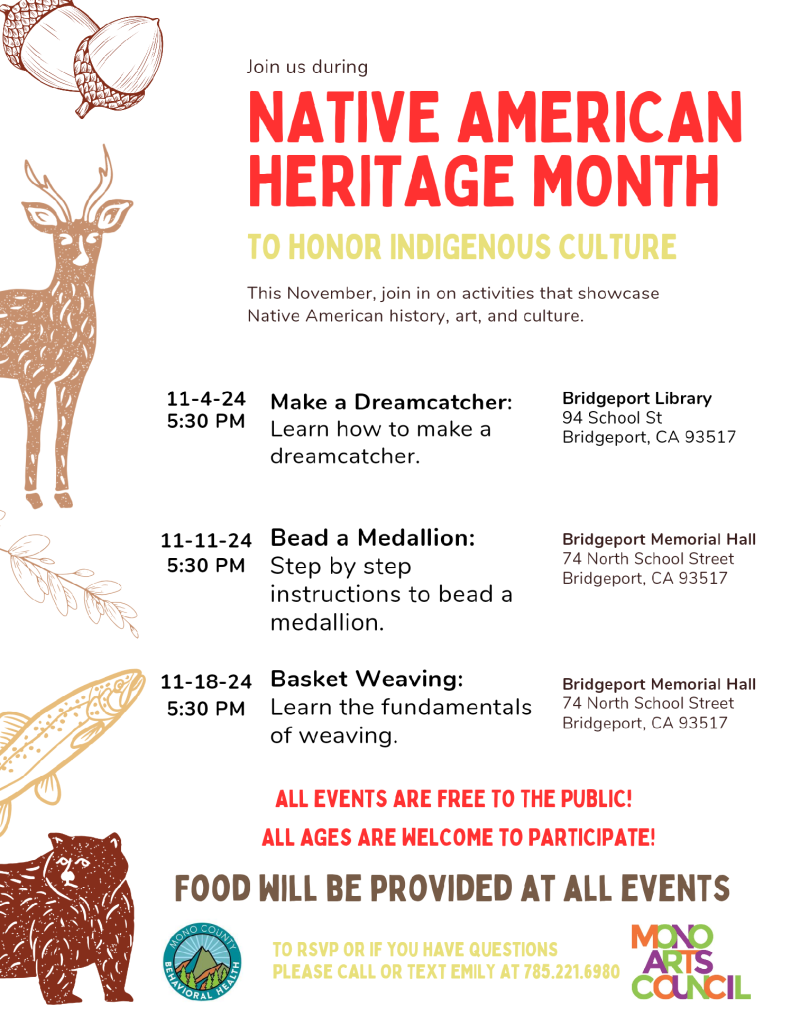 Native American Heritage Month: Bead a Medallion Eastern Sierra Now ...