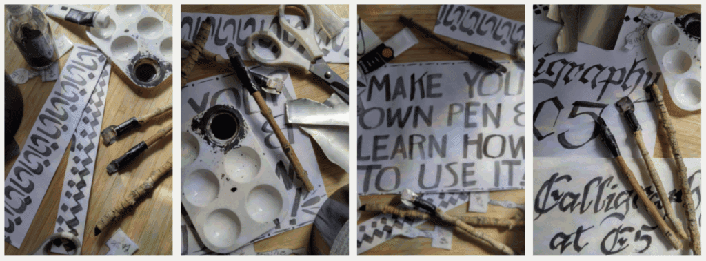Calligraphy for Beginners - Make Your Own Calligraphy Pen with Marijke Eastern Sierra Now ...