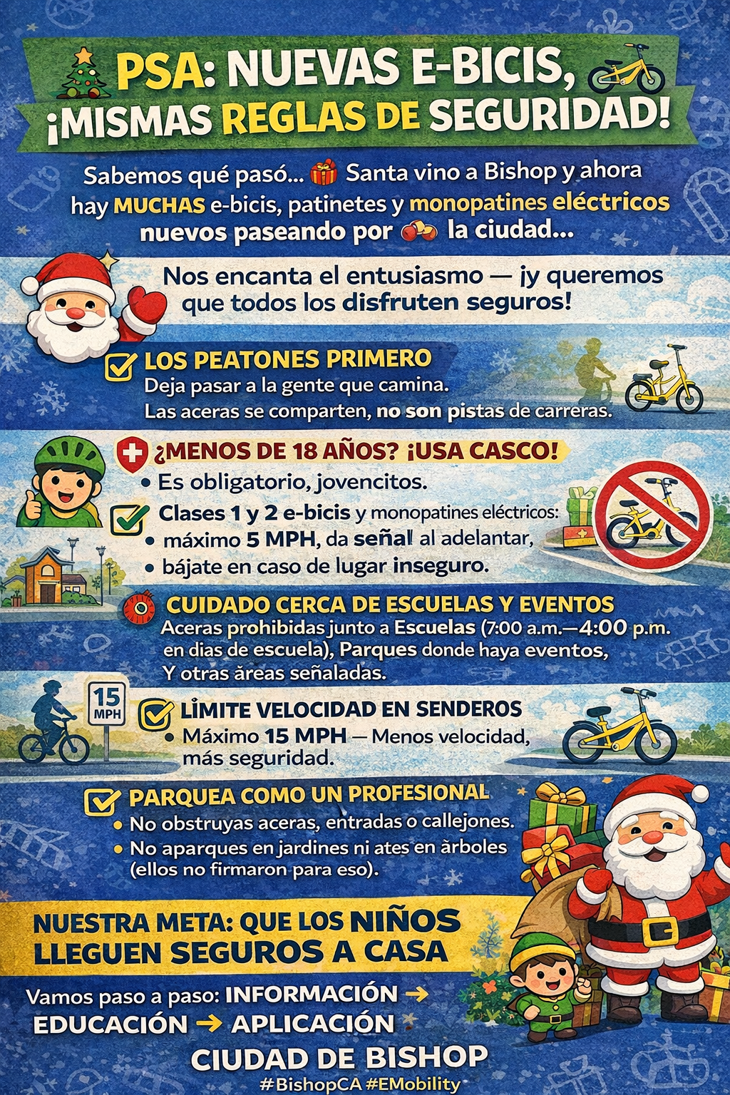 PSA: New E-Bikes, Same Safety Rules Eastern Sierra Now | Local News