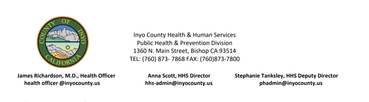 Inyo County Public Health Declares End of 2025–2026 Influenza Season ...